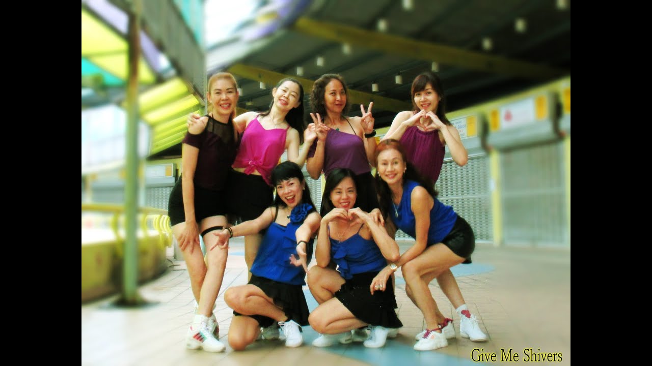 Give Me Shivers line dance (Tutorial) 17/12/2021 - YouTube