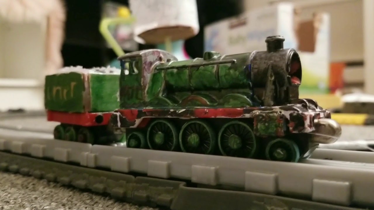 Flying scotsman custom model update - YouTube