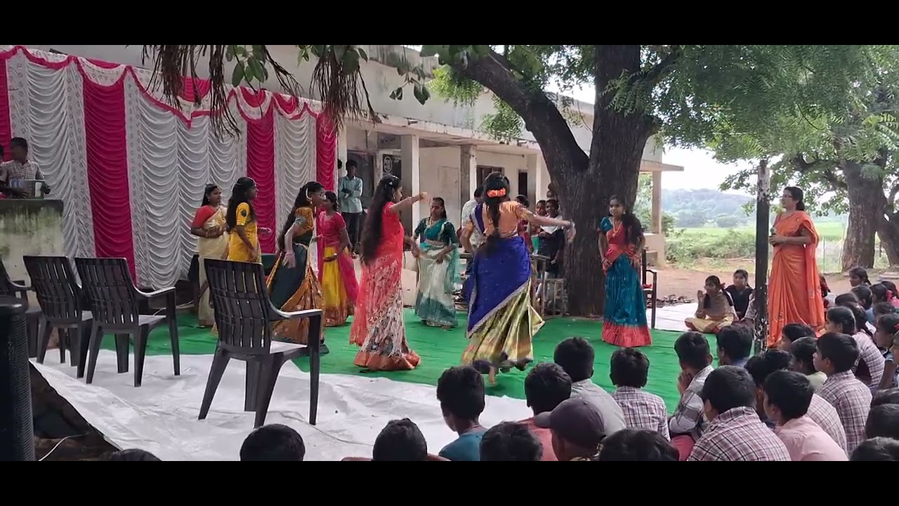 #telangana bhasha dinotsavam at PMSHRI ZPHS JALLEPALLI - YouTube