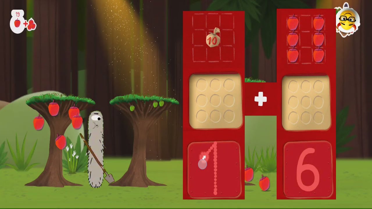 Addition and Subtraction with Apples and Nooms | Math for Kids ...