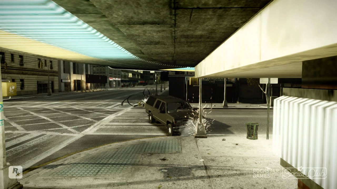 GTA IV: Suburban vs Challenger Crash Test [HD] - YouTube