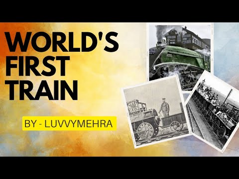 World's first train. # Stockton & Darlington #England #24Dec1809 ...