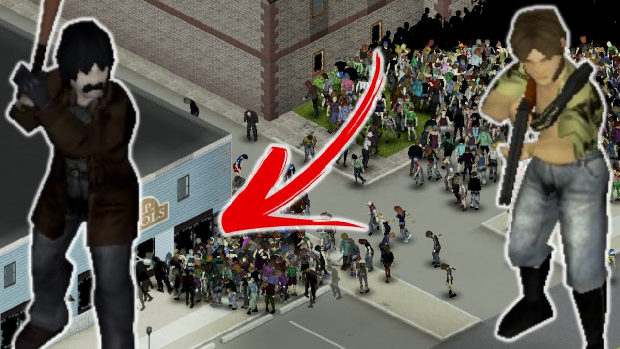 Project Zomboid but every zombie is a SPRINTER... - YouTube