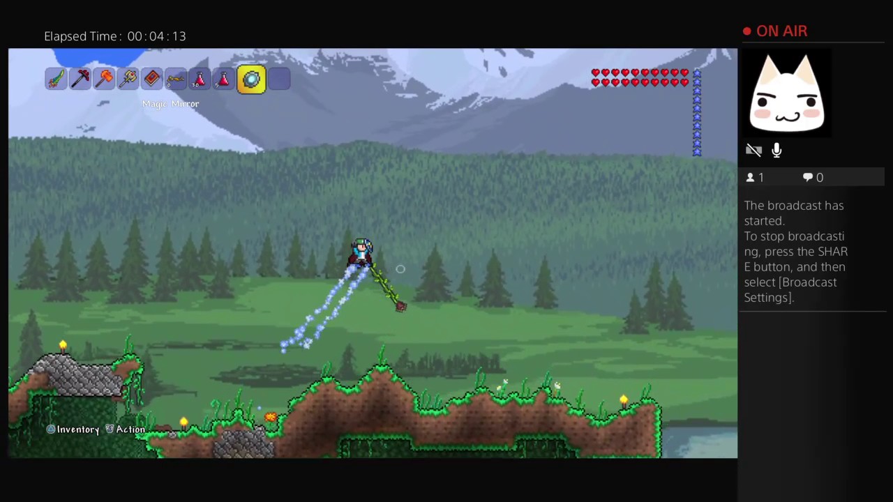 Terraria with a fox! - YouTube