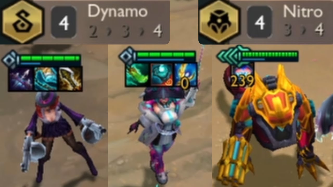 How to Play Nitro Dynamo - TFT Vod Patch 14.1b - YouTube