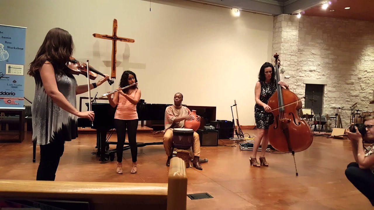 Austin Bass Workshop Jessica Valls improv group - YouTube