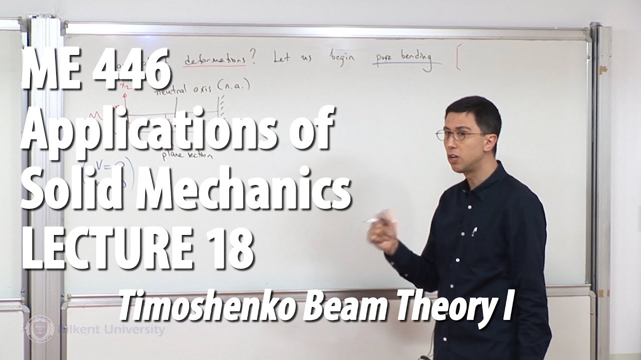Applications of Solid Mechanics - Lecture 18 (ME 446) - YouTube