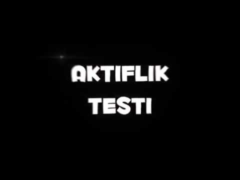 AKTİFLİK TESTİ GÖREN HERKEZ LİKE ATSIN ♥