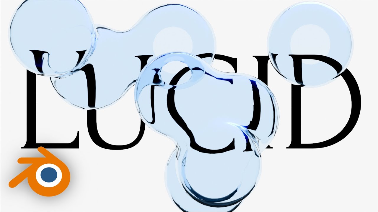Moving transparent water droplet [Blender Tutorial] - YouTube