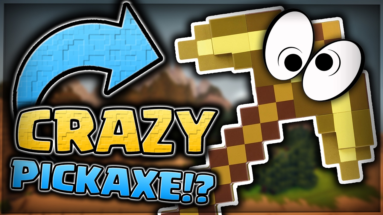 THE CRAZIEST CUSTOM PICKAXE IN ALL OF MINECRAFT!?!?!? (Minecraft ...