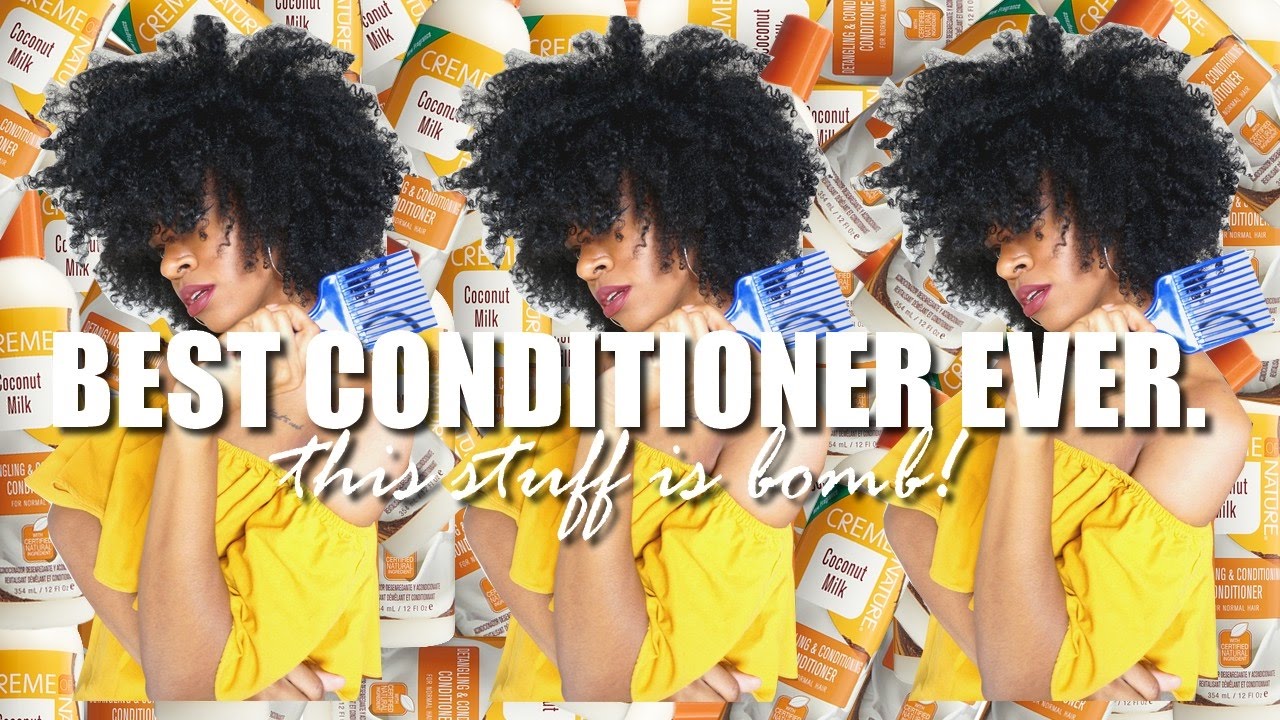 THE BEST CONDITIONER EVER! Natural Hair, Transitioning Hair, Tangles ...