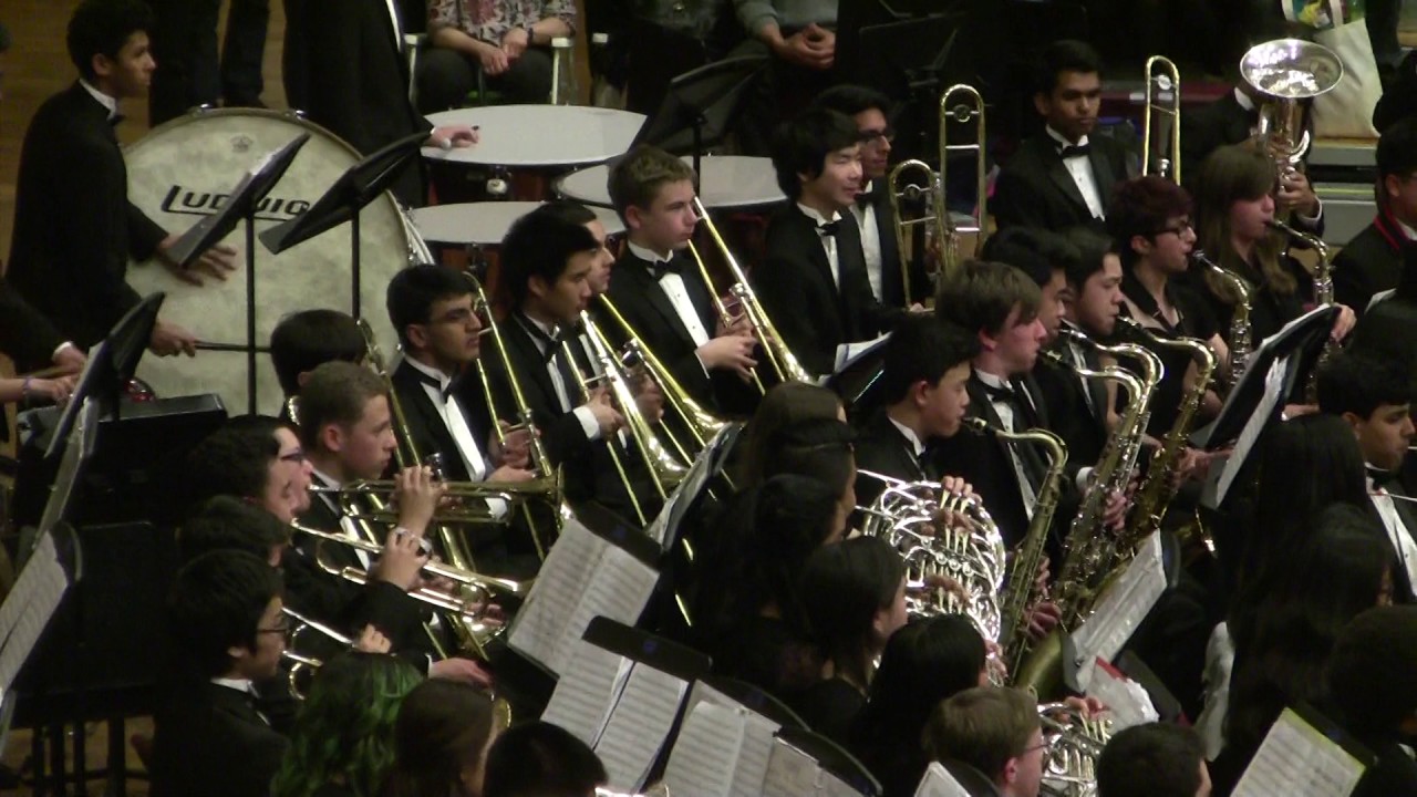 Dublin High School Band District Concert 2017 - YouTube