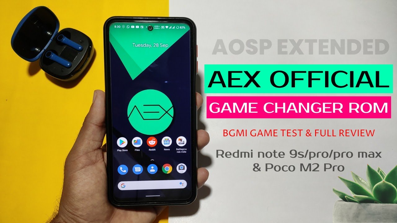 AOSP Extended [AEX] v8.6 ROM For Redmi Note 9S/Pro/Pro Max & Poco M2 Pro - AEX Official Miatoll ...