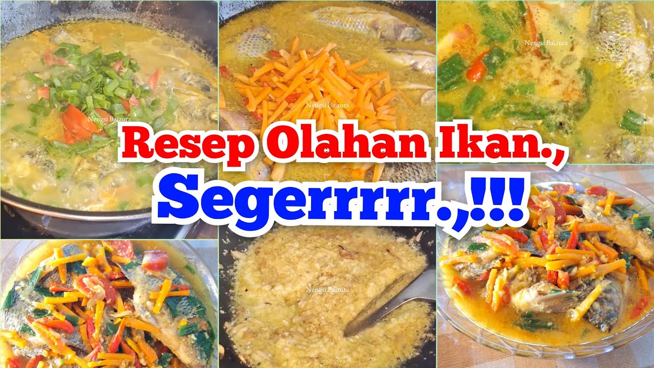 Bikin menu masakan super seger dari ikan., - YouTube