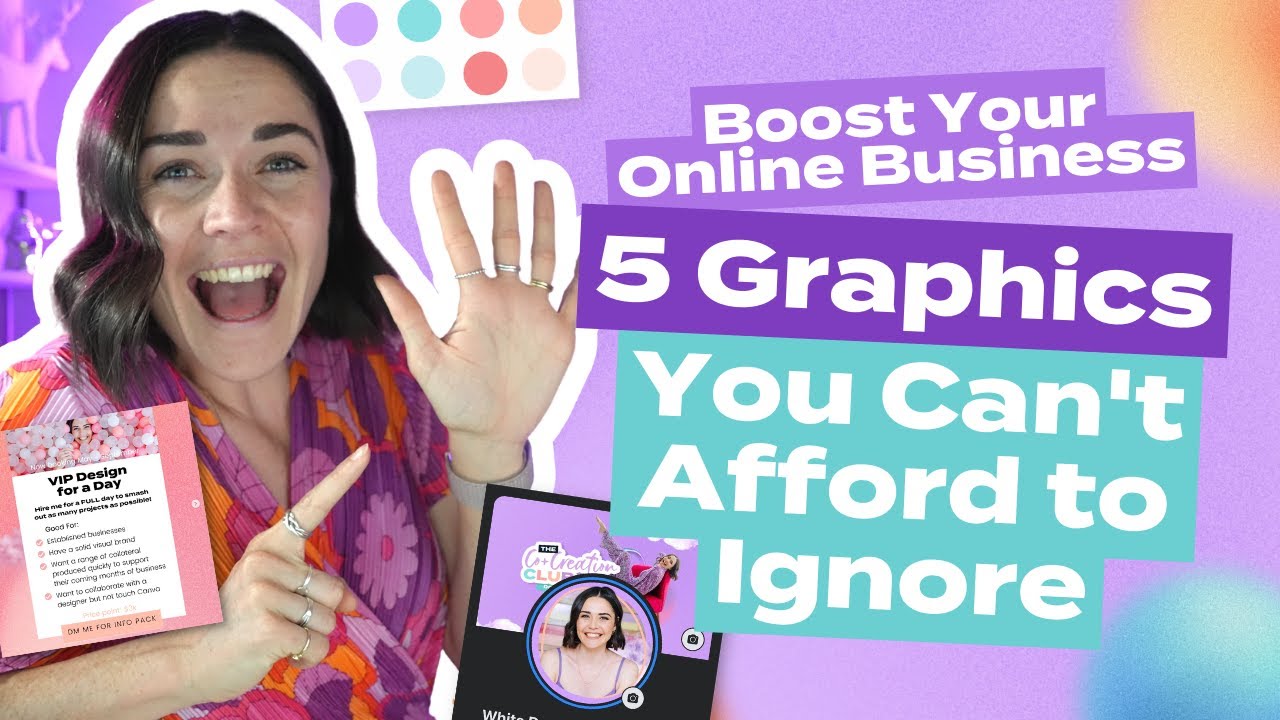 The 5 Most Important Graphics to Create For Your Online Business - YouTube