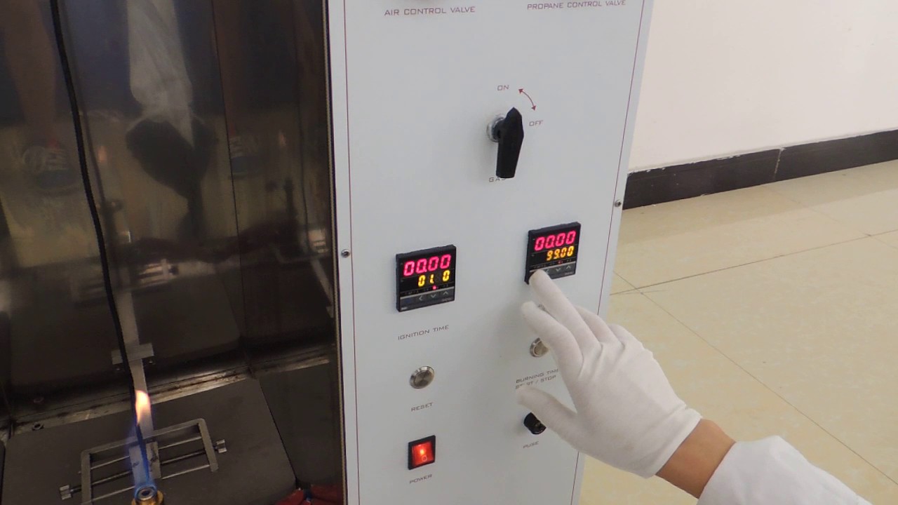 IEC 60332 Flame Propagation Test for a Single Insulated Cable - YouTube