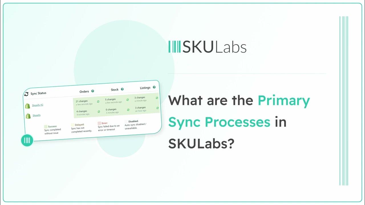 What types of sync are supported by SKULabs - YouTube