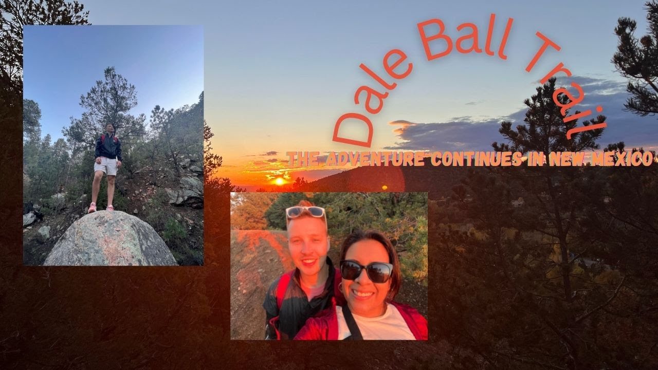 Hiking Dale Ball South Trail in Santa Fe at Sunset - YouTube