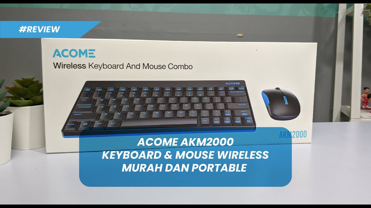 ACOME AKM2000 - Keyboard Mouse Portable yang bisa di bawa Kemana-mana ...