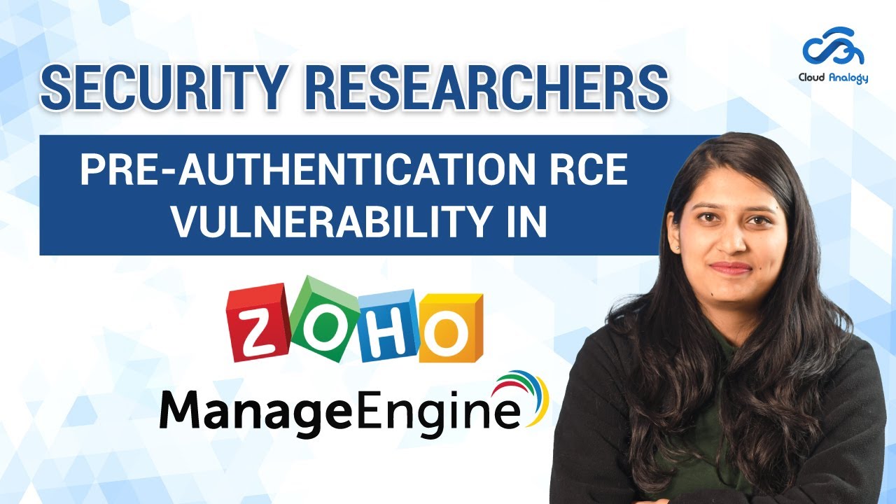 Security Researchers Pre authentication RCE vulnerability in Zoho ...