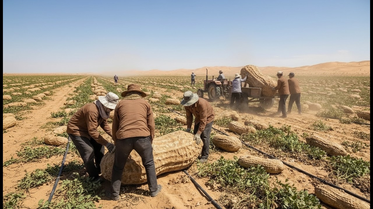 Unbelievable! They’ve Grown Peanuts in the Desert – The Results Shocked ...