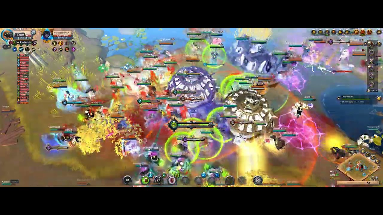 Albion Online ROOTBOUND vs Full Brawl Malicious Crew vs Thorns Rose ...
