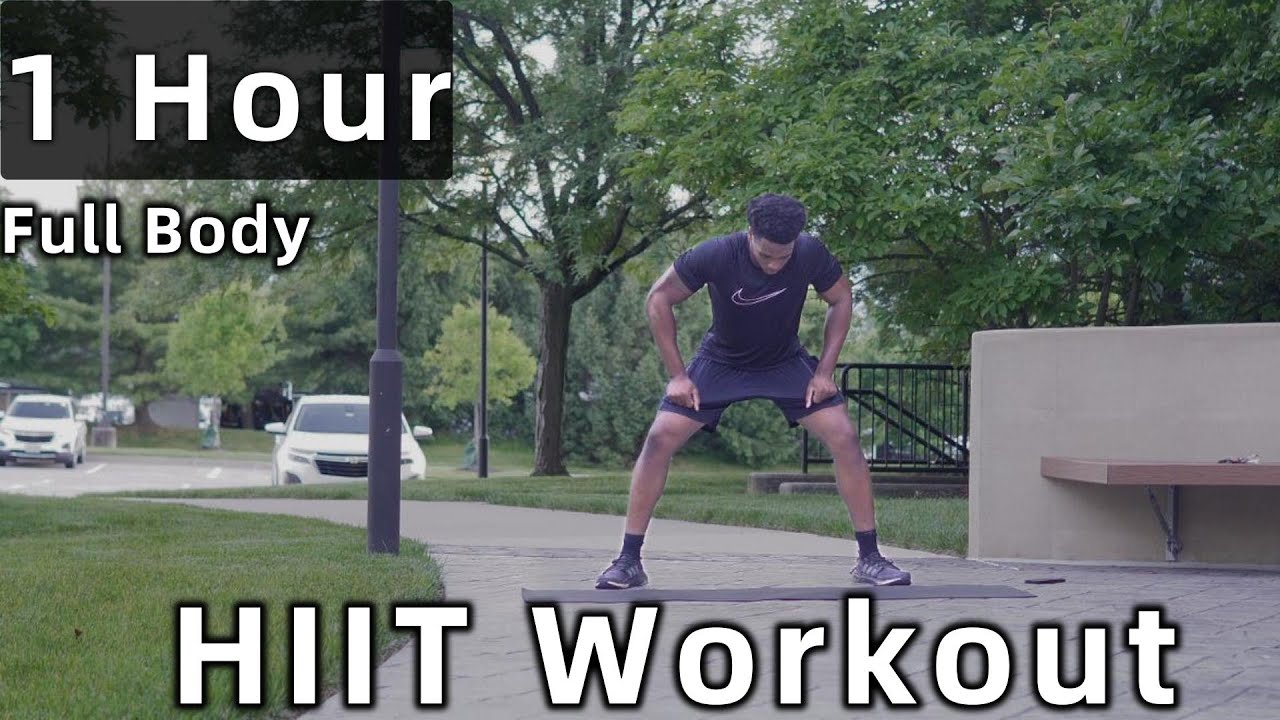 1 HOUR | Full Body HIIT Workout | No Equipment | Follow Along | No ...