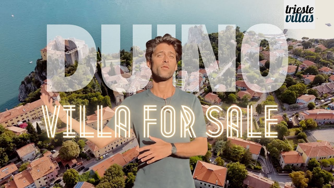 Duino - Villa for sale, walking distance from the sea. - YouTube