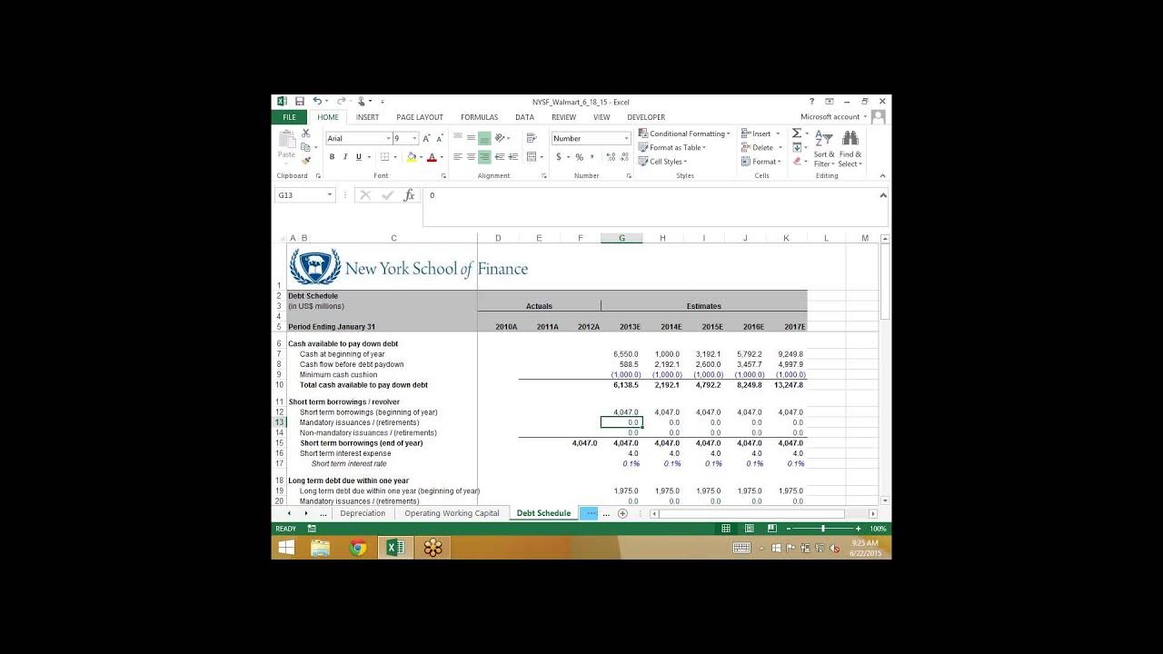 Financial Modeling - Circular References - YouTube