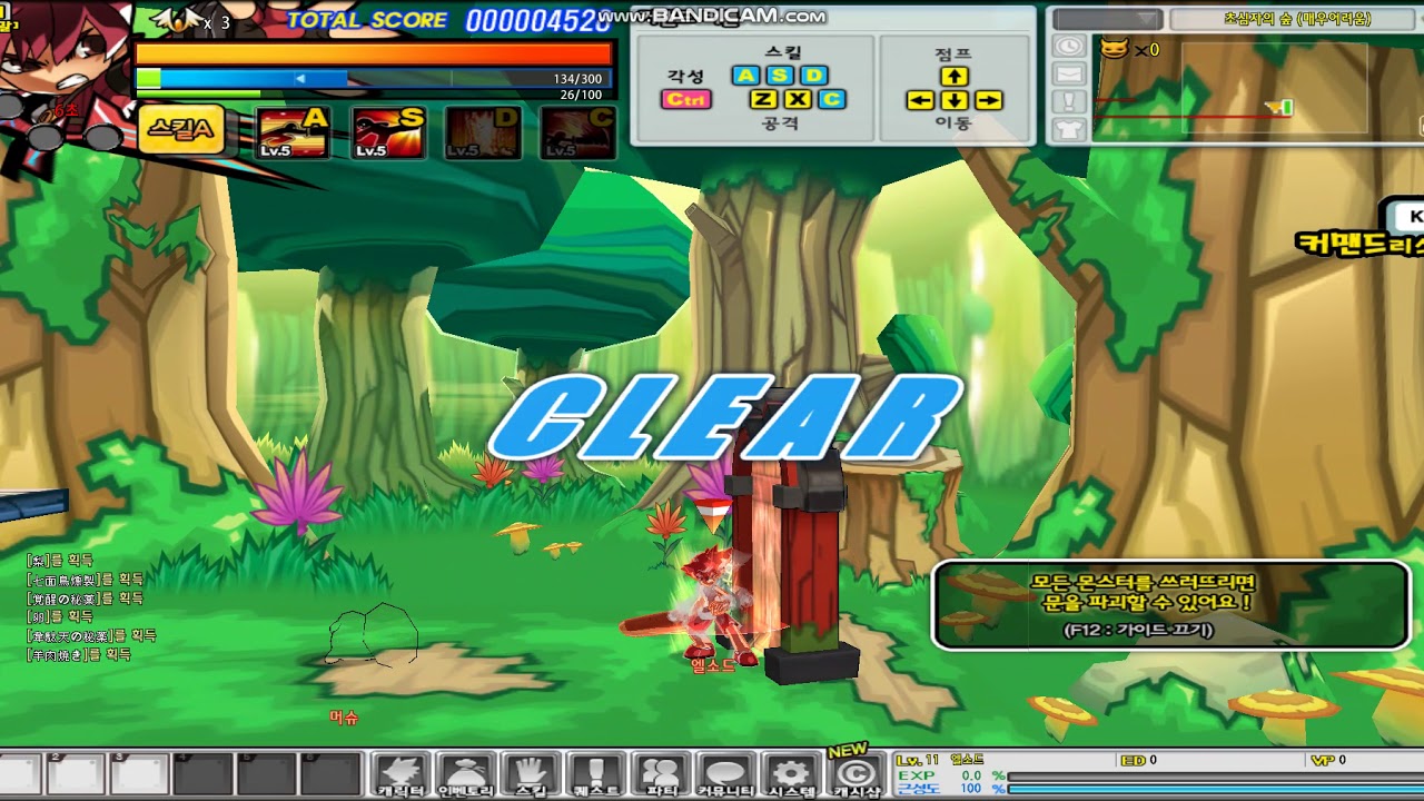 [OLD ELSWORD] 엘소드 초심자의숲 플레이 - YouTube