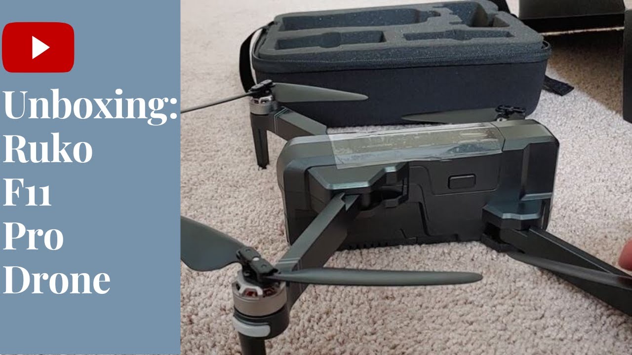 Unboxing: Ruko F11 Pro Drone - YouTube