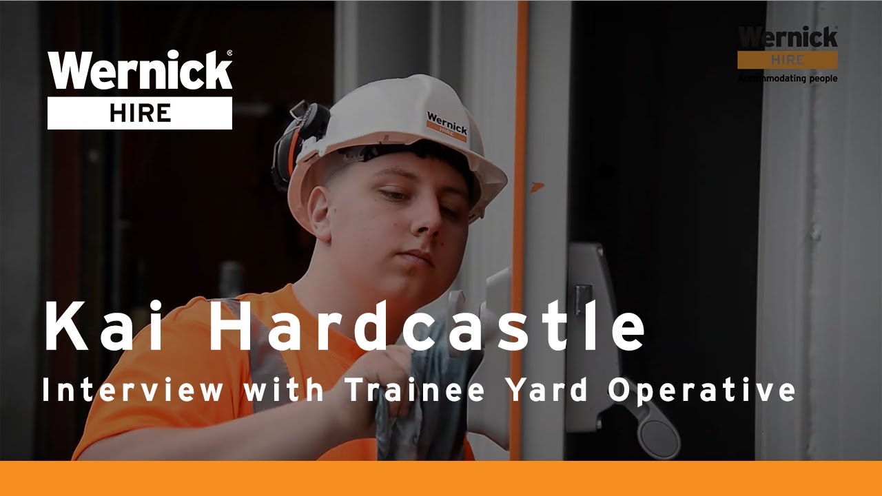Interview with Trainee Yard Operative, Kai Hardcastle | Wernick Hire ...