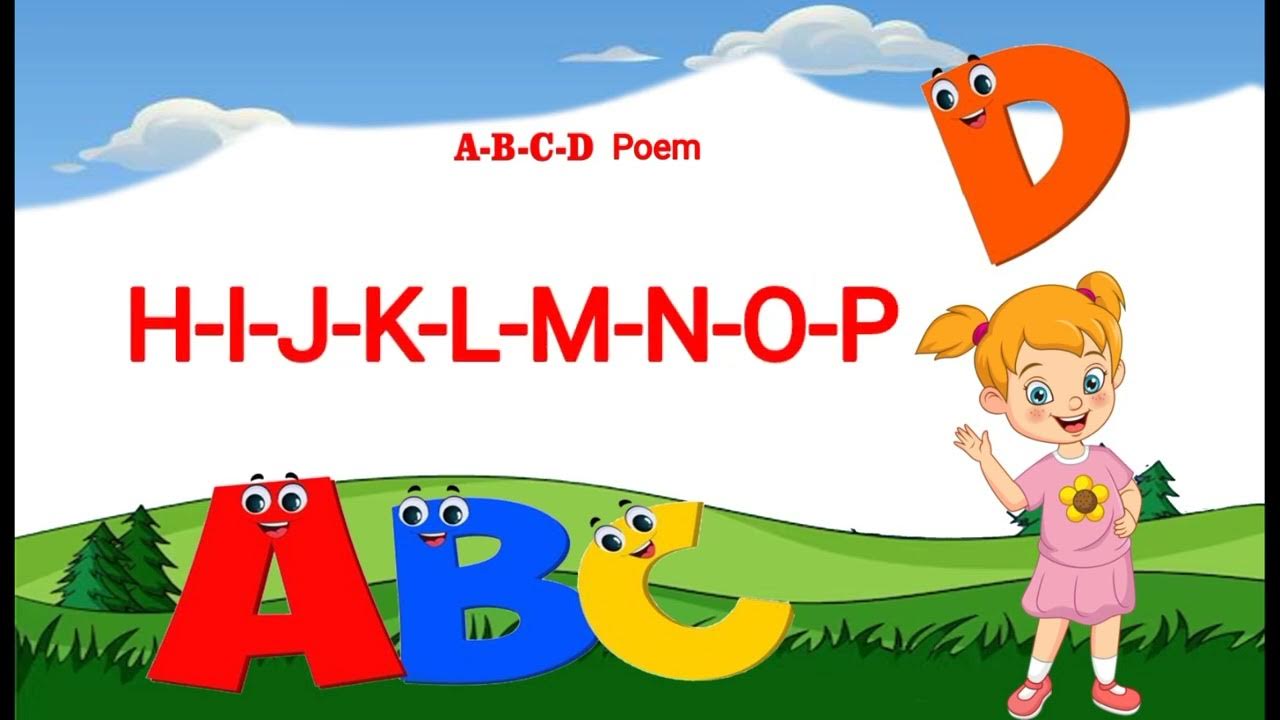 ABCD rhymes | ABCD poem | english rhymes | prahi kids | easy way of ...