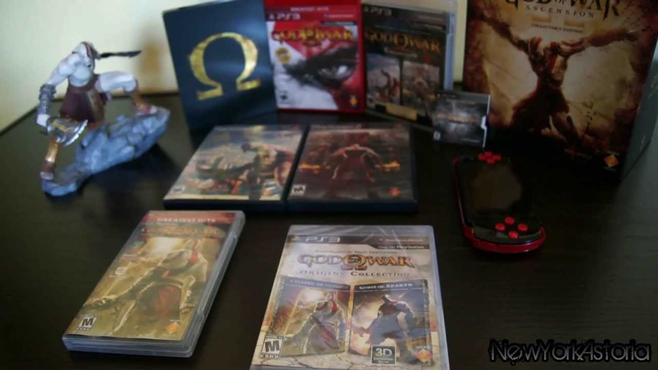 Ω GOW ORIGINS UNBOXING + GOW COLLECTION Ω - YouTube
