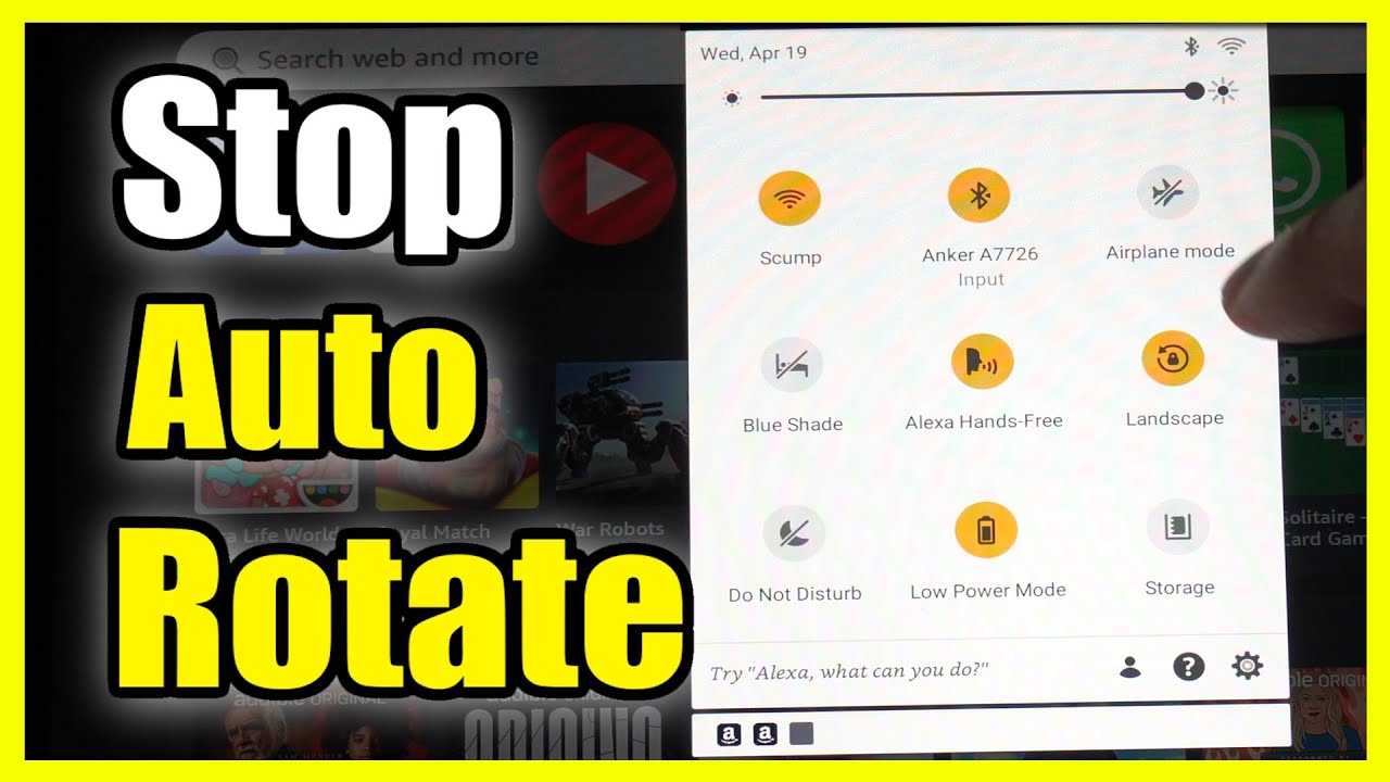 How To Turn On Or OFF Screen Rotate On Amazon Fire HD 10 Tablet how-to-turn-on-or-off-screen-rotate-on-amazon-fire-hd-10-tablet