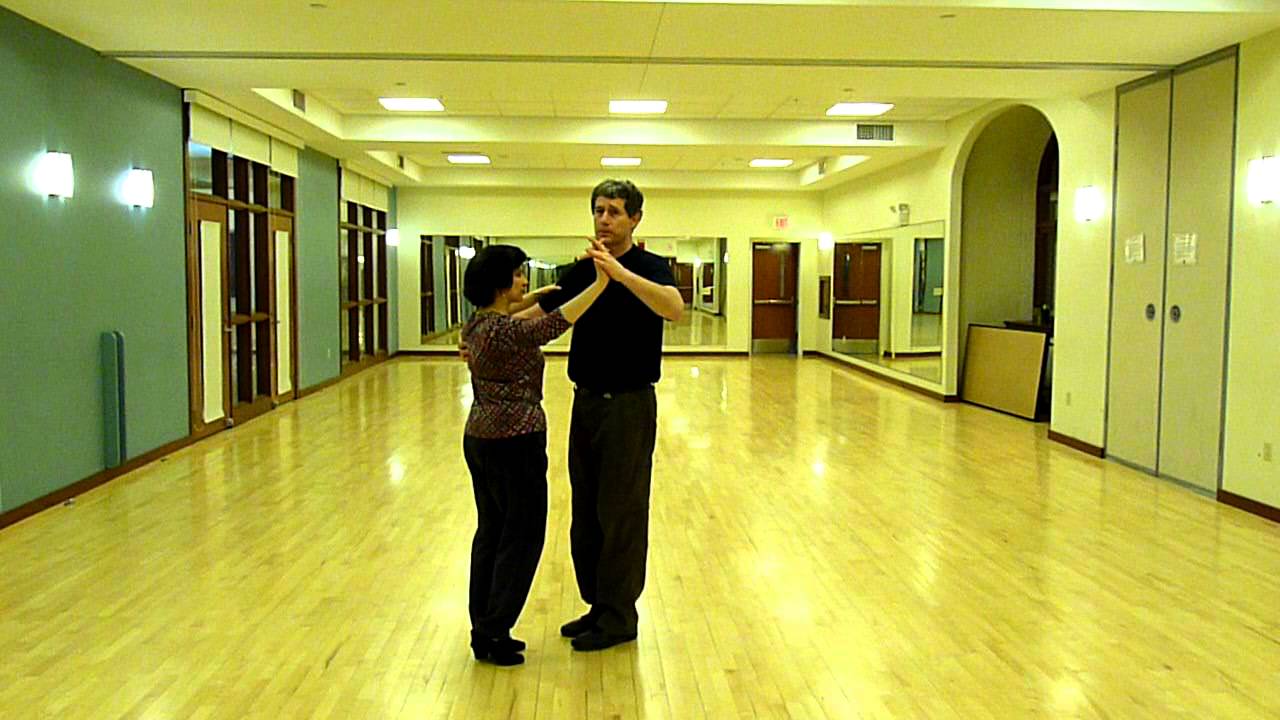 Waltz & Foxtrot Lesson Jan. 31, 2012 Beginner - YouTube