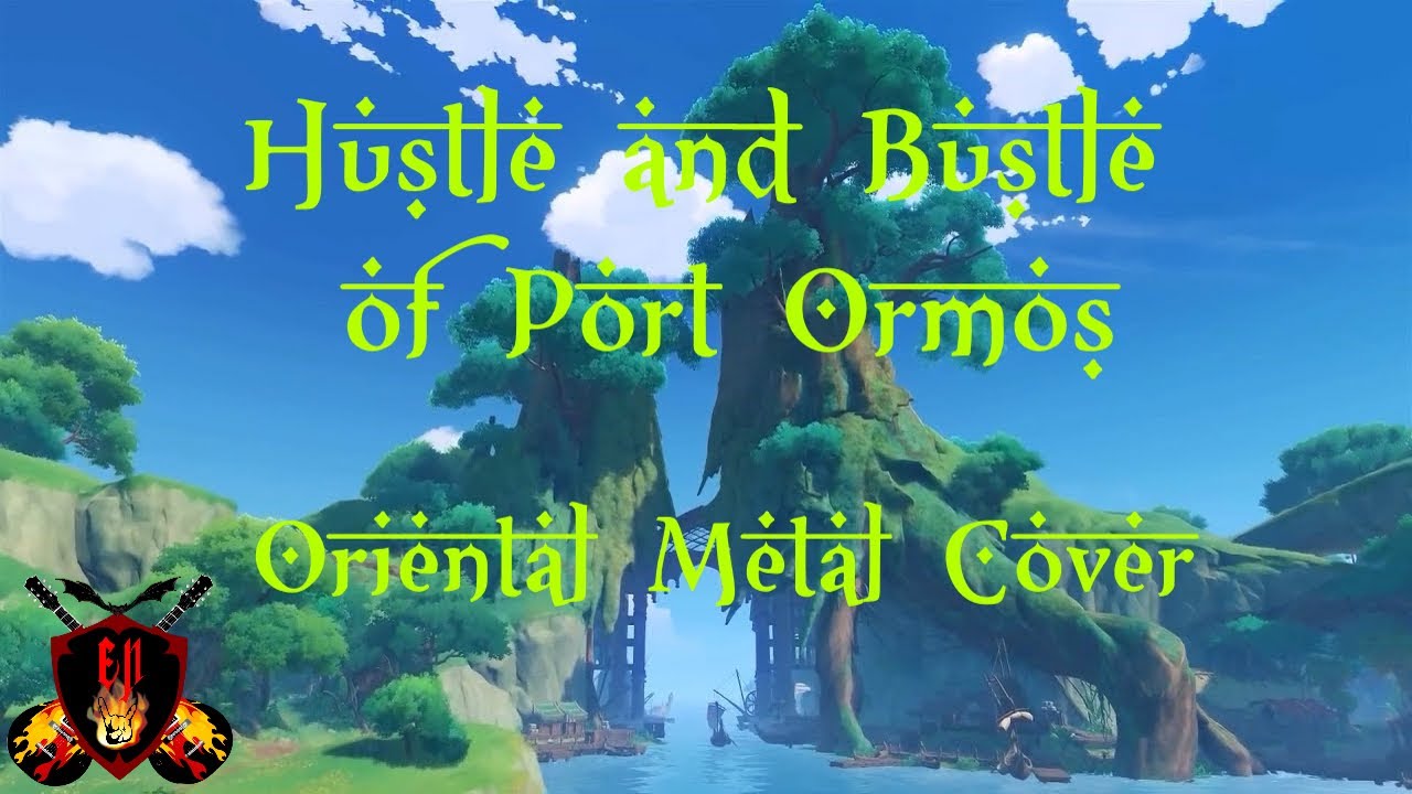 Genshin Impact - Hustle and Bustle of Port Ormos [Oriental Metal Cover ...