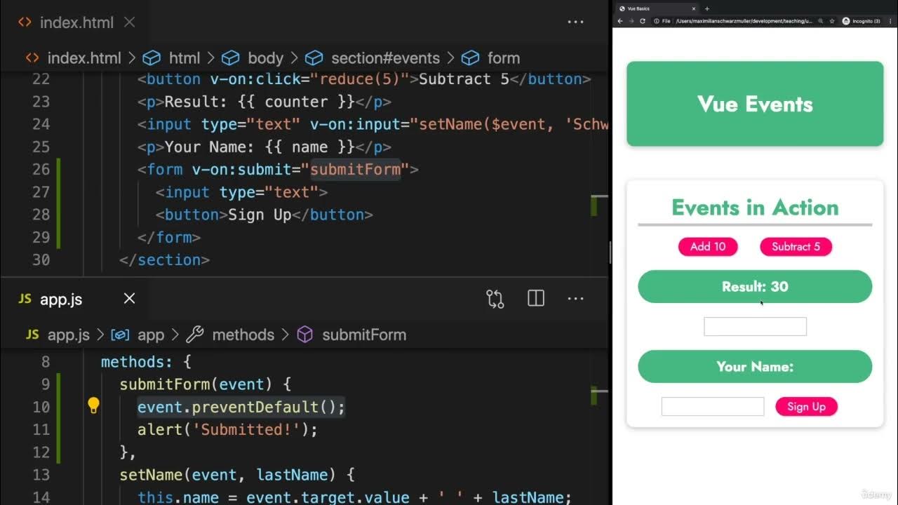023 Exploring Event Modifiers - YouTube