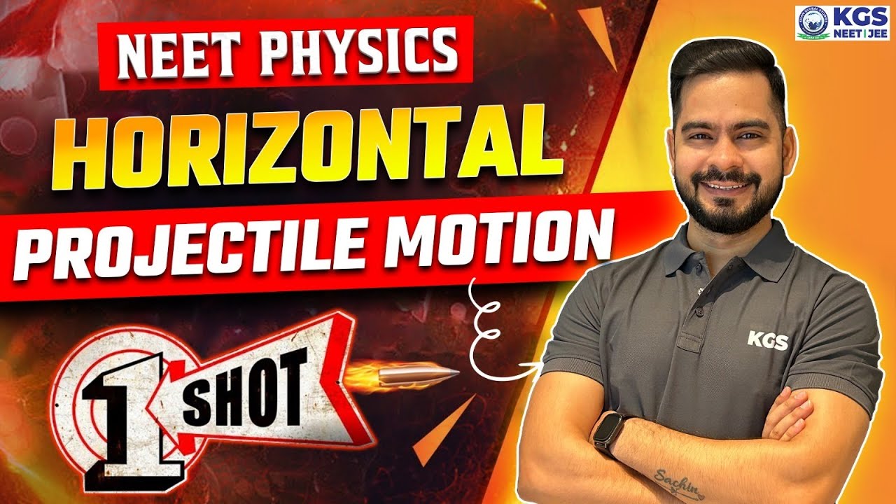 NEET 2025 Physics || Horizontal Projectile Motion in One Shot ...
