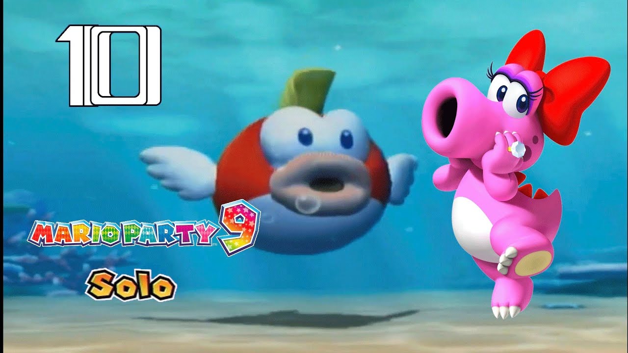 Let's Play Mario Party 9: Solo Mode - (Birdo) Episode 10. 1080p (With ...