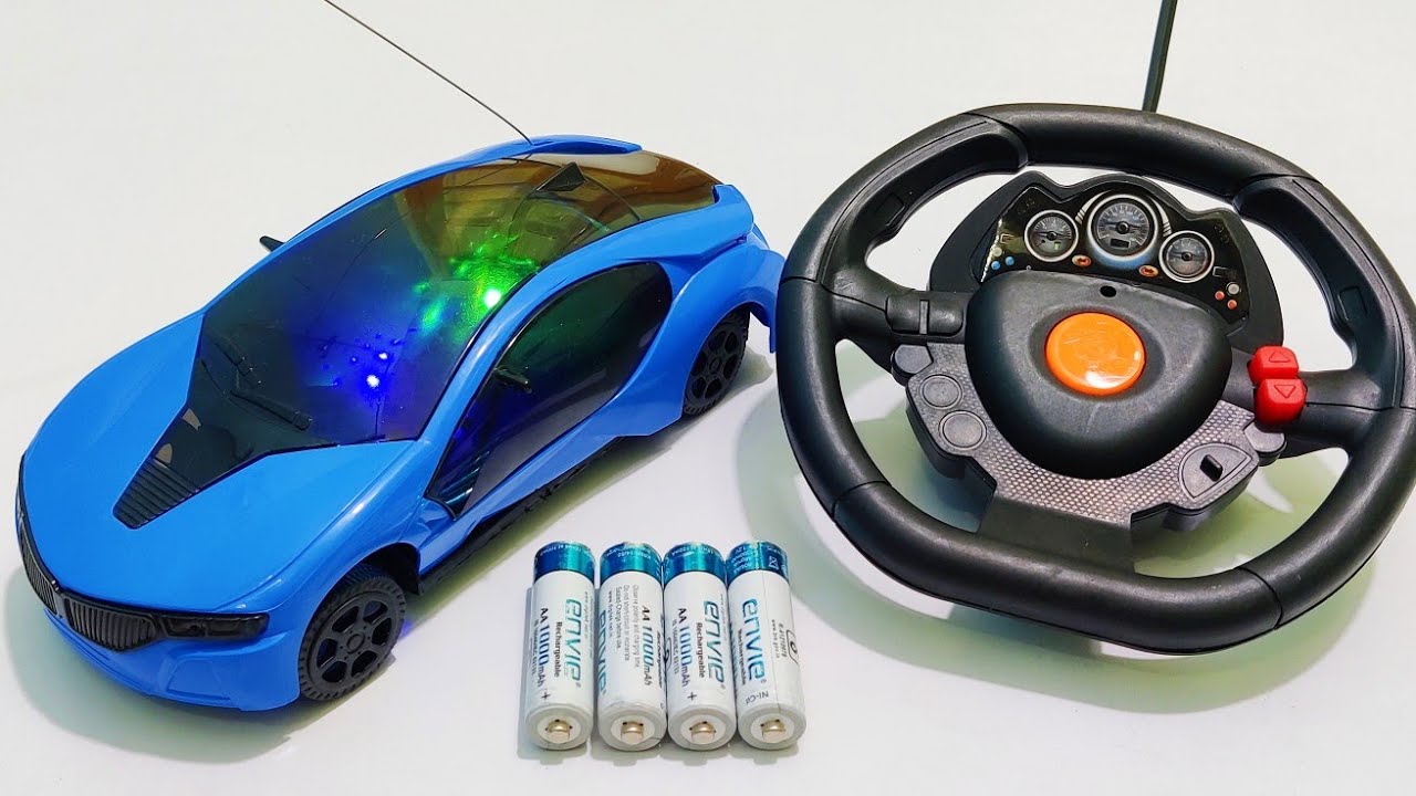 Radio controlled car unboxing | 3d lights rc car | remote car - YouTube