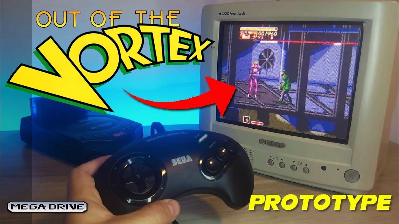 Out of the Vortex (Prototype) - Sega Genesis CDX Gameplay - YouTube