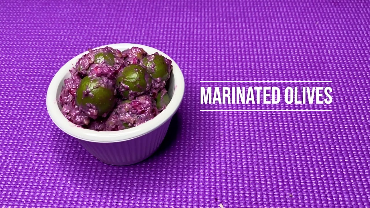 Marinated Olives - Zeytoon Parvardeh - SOLALEH FOOD - YouTube