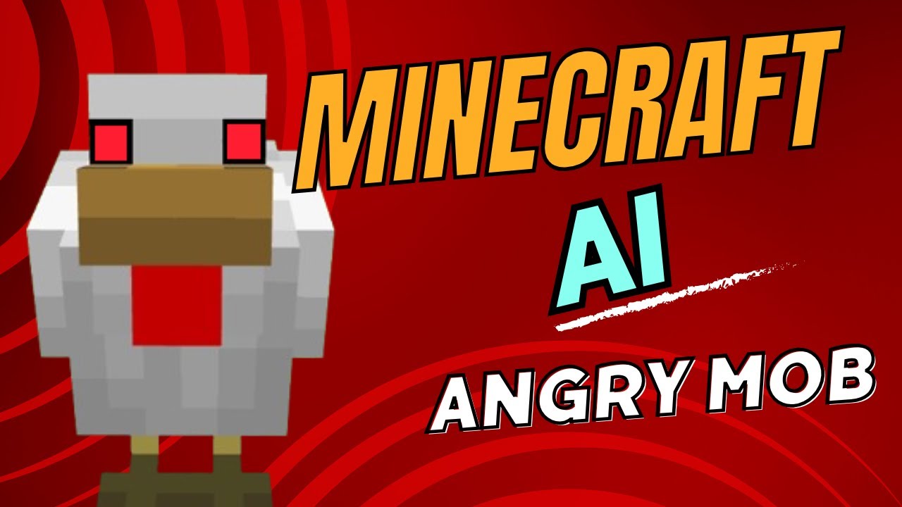 How to Make Angry Minecraft Mobs Using AI - YouTube