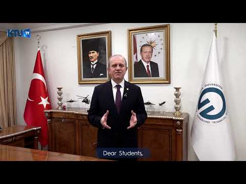 Rektörümüzden, Yeni Öğrencilerimize Mesaj I  KTÜ