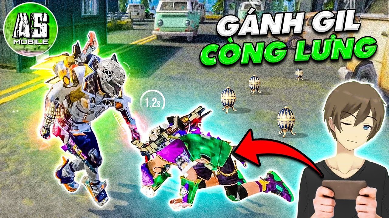 [Free Fire] Biết Gil Chơi Điện Thoại AS Cân 4 Liên Tục Gánh Gil | AS ...