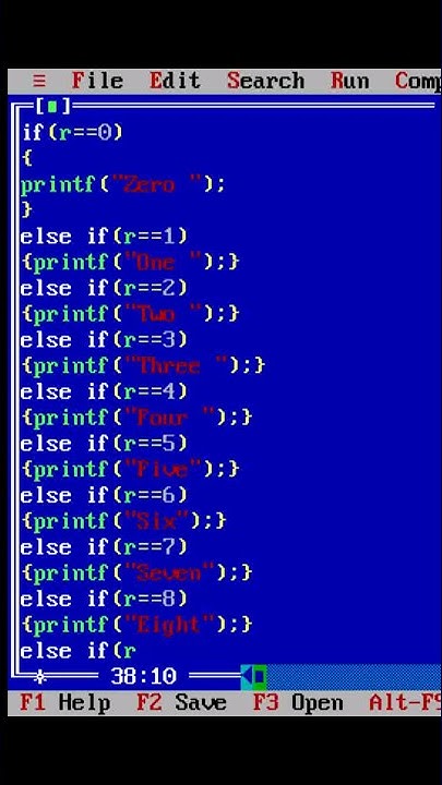 C program to convert digit into words using if else Part C Programming #programming #coding # ...