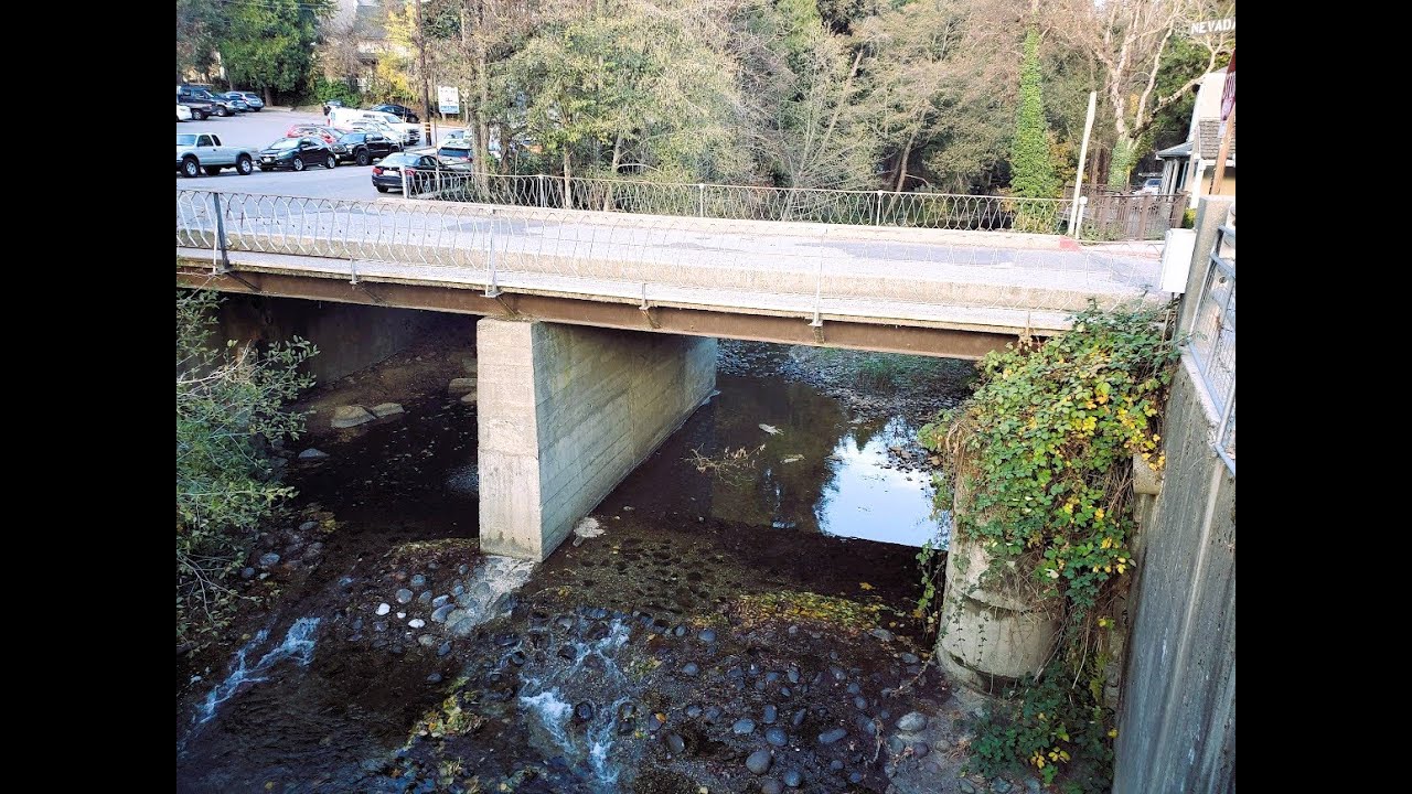 Over the Nevada Street Bridge Destruction - YouTube