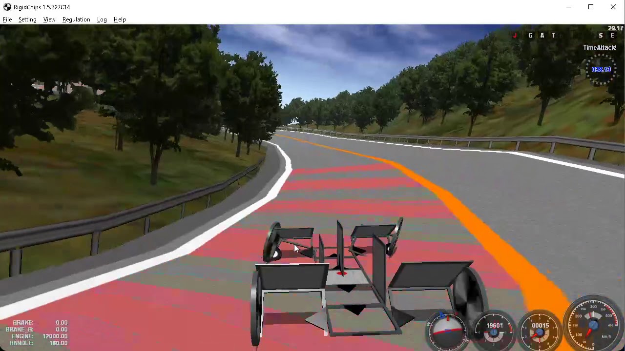 [RigidChips]後輪駆動車_海岸峠_87.53 - YouTube