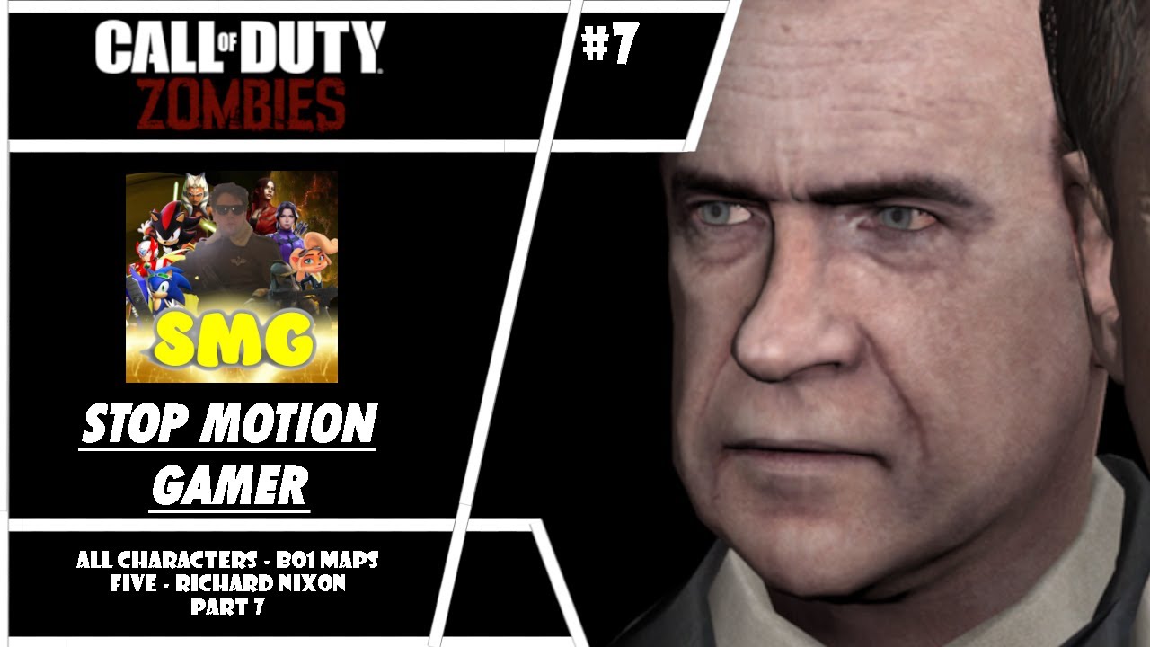 Cod - Zombies - All Characters - #7 - Five - Richard Nixon - YouTube